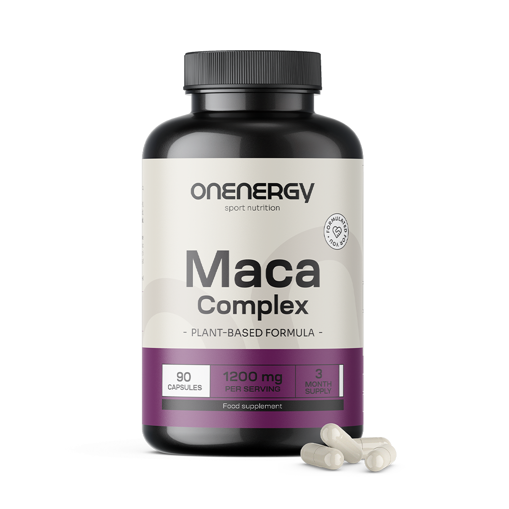 Σύμπλεγμα μακα 1200 mg, 90 κάψουλες - OnEnergyNutrition.gr